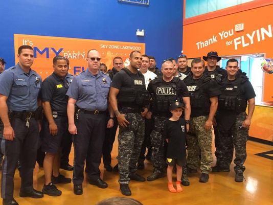 SWAT team surprises boy at his birthday party » Lakewood Police Department