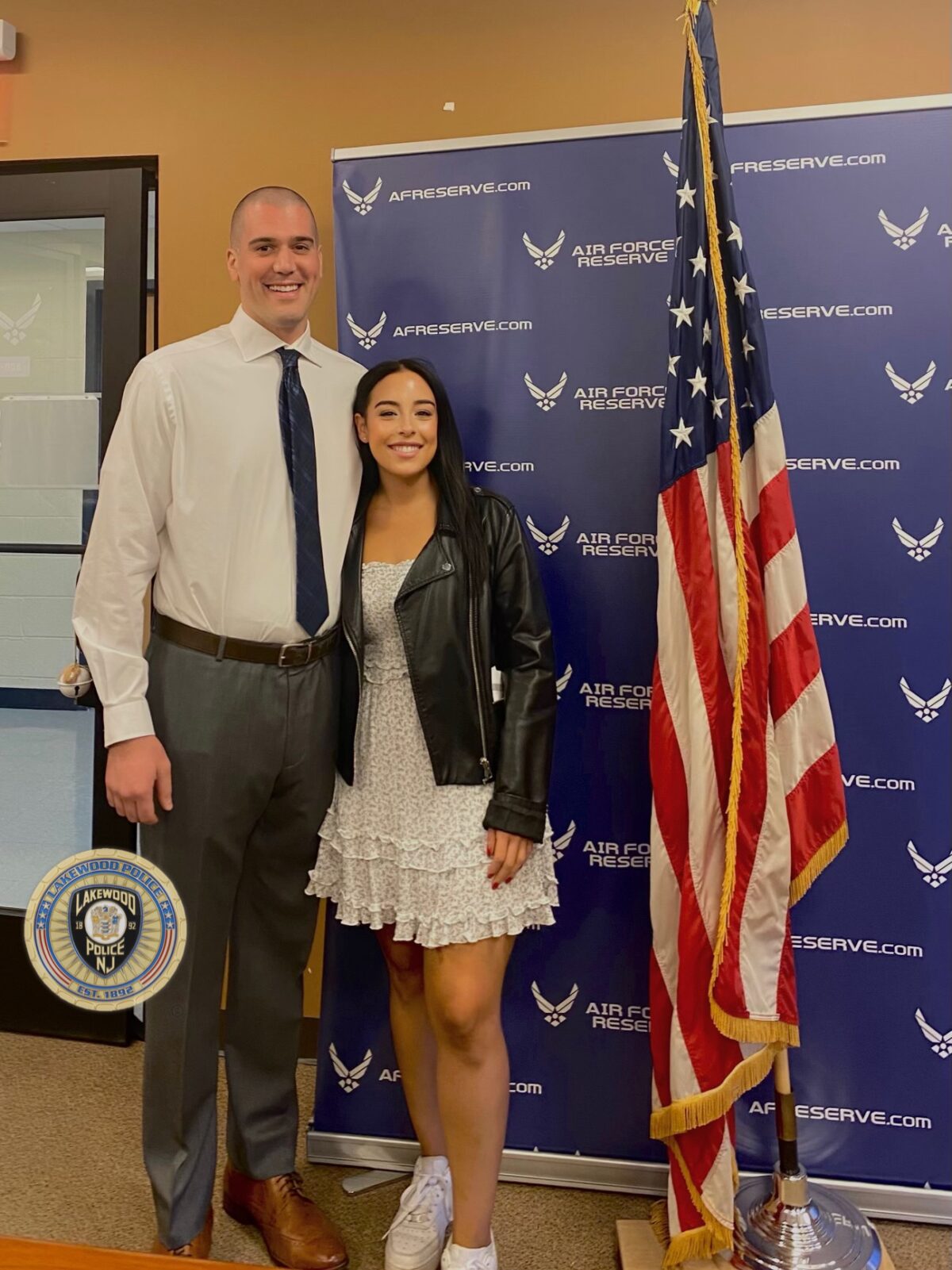 PTL. MILANO ENLISTS IN THE AIR FORCE RESERVE » Lakewood Police Department