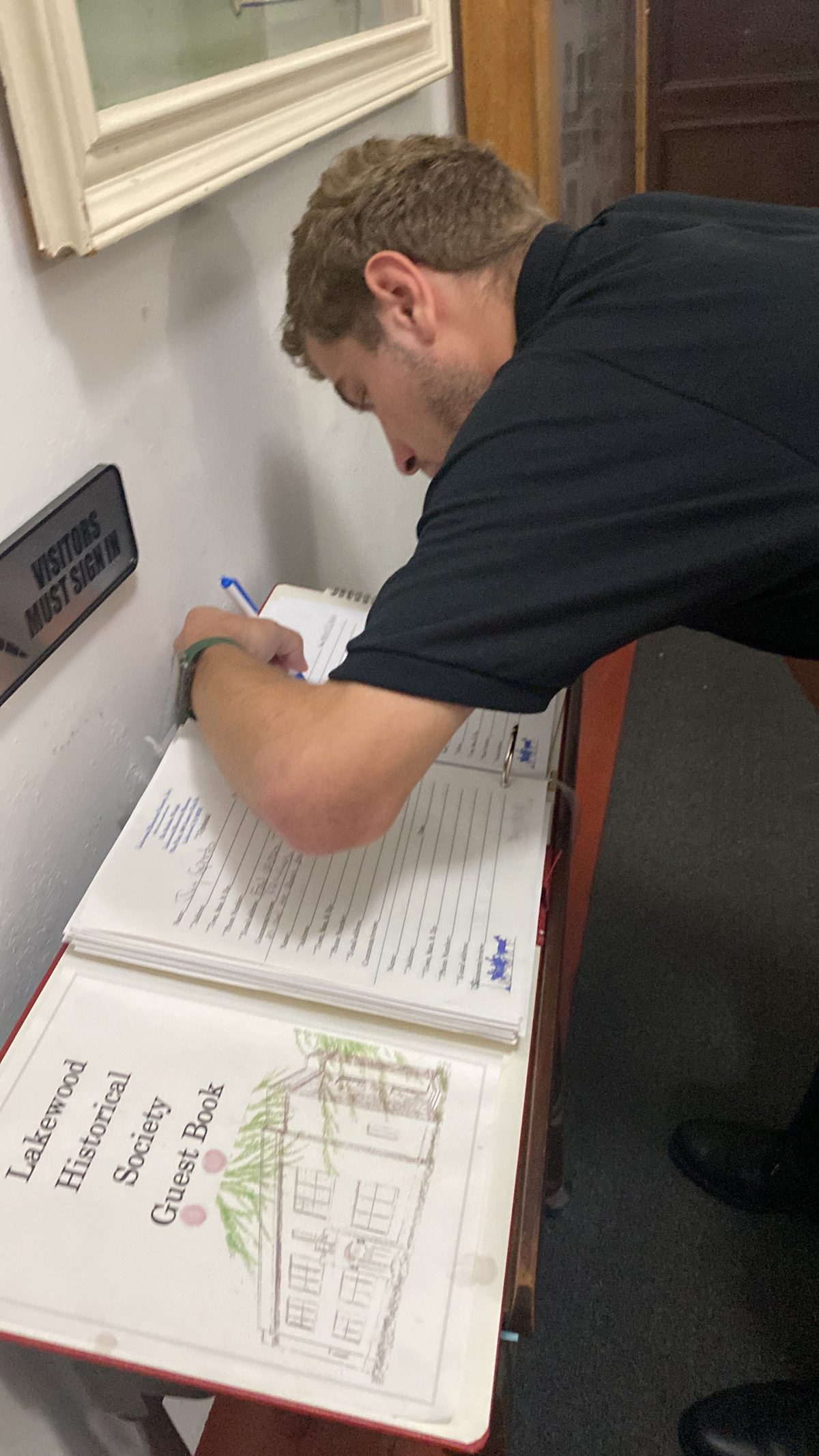 ALEX MANN "400 MILESTONE" VISIT AT THE LAKEWOOD POLICE DEPARTMENT ...