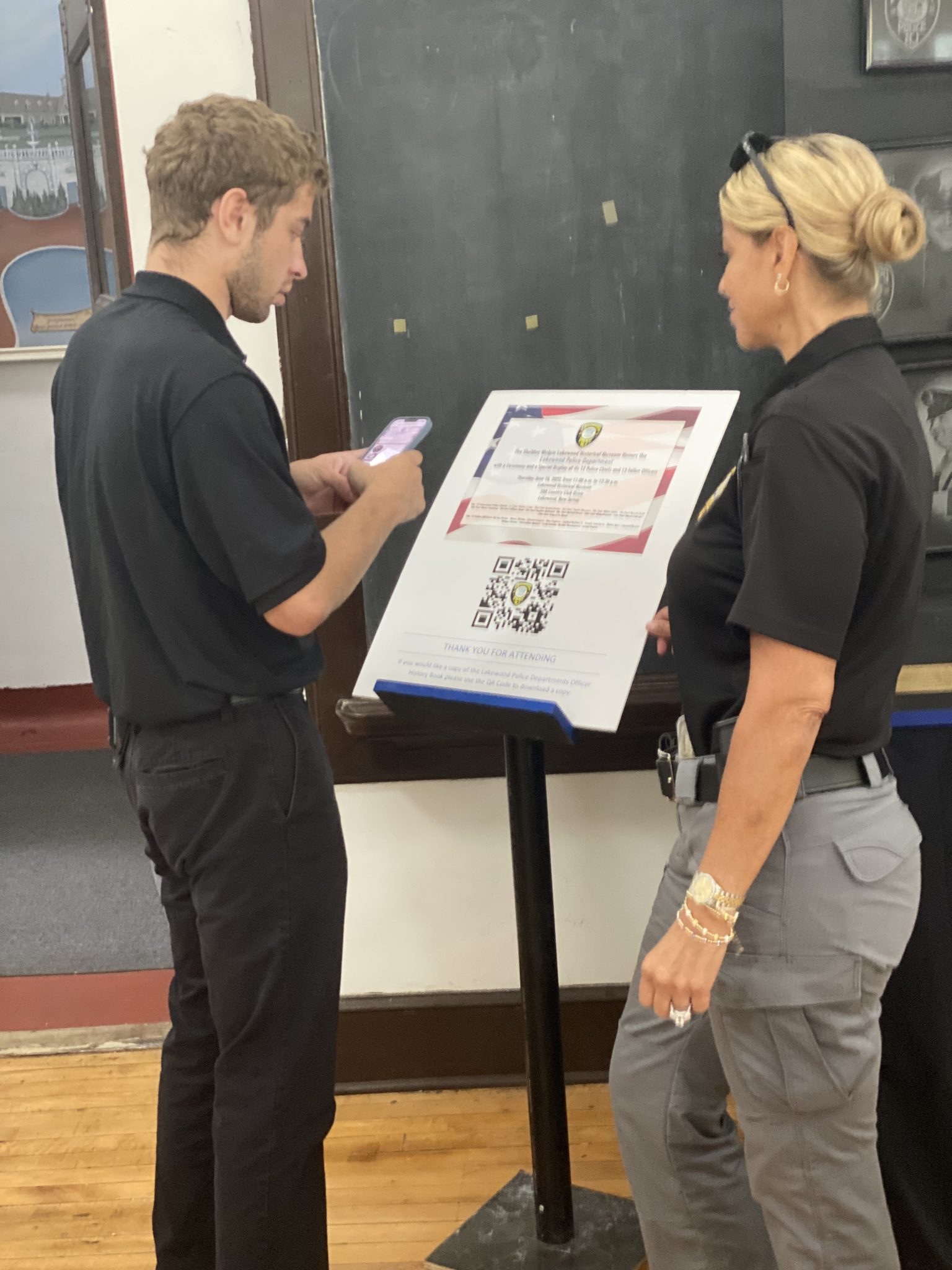 ALEX MANN "400 MILESTONE" VISIT AT THE LAKEWOOD POLICE DEPARTMENT ...