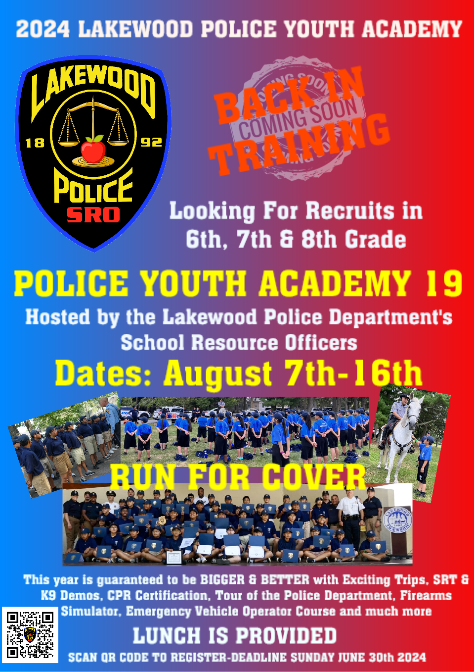 Lakewood Police Youth Academy » Lakewood Police Department